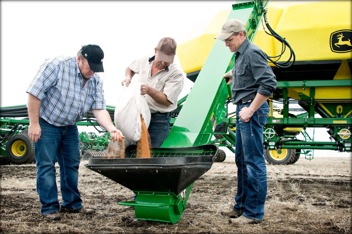 Three Farmers and John Deere