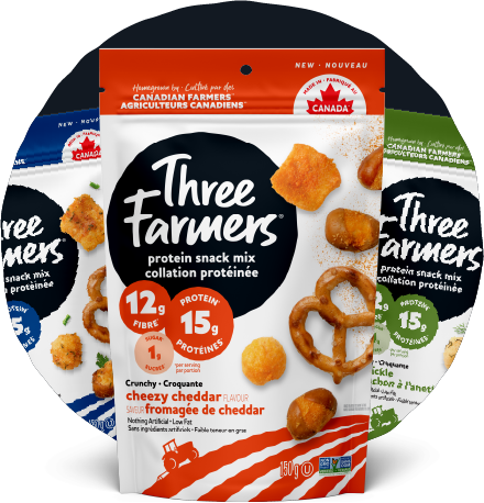 Protein Snack Mixes | Three Farmers