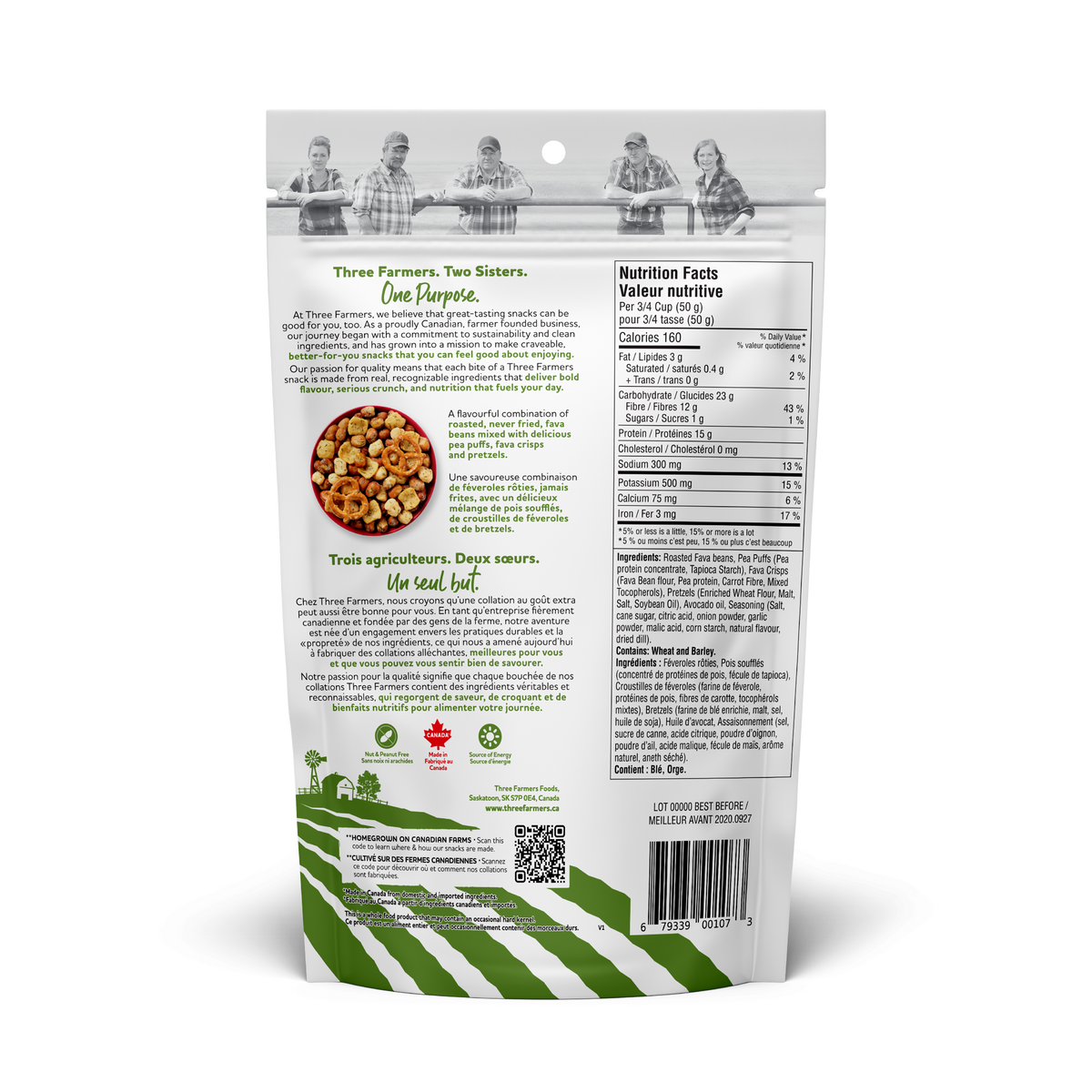 High Protein Dill Pickle Snack Mix | Three Farmers Protein Snack