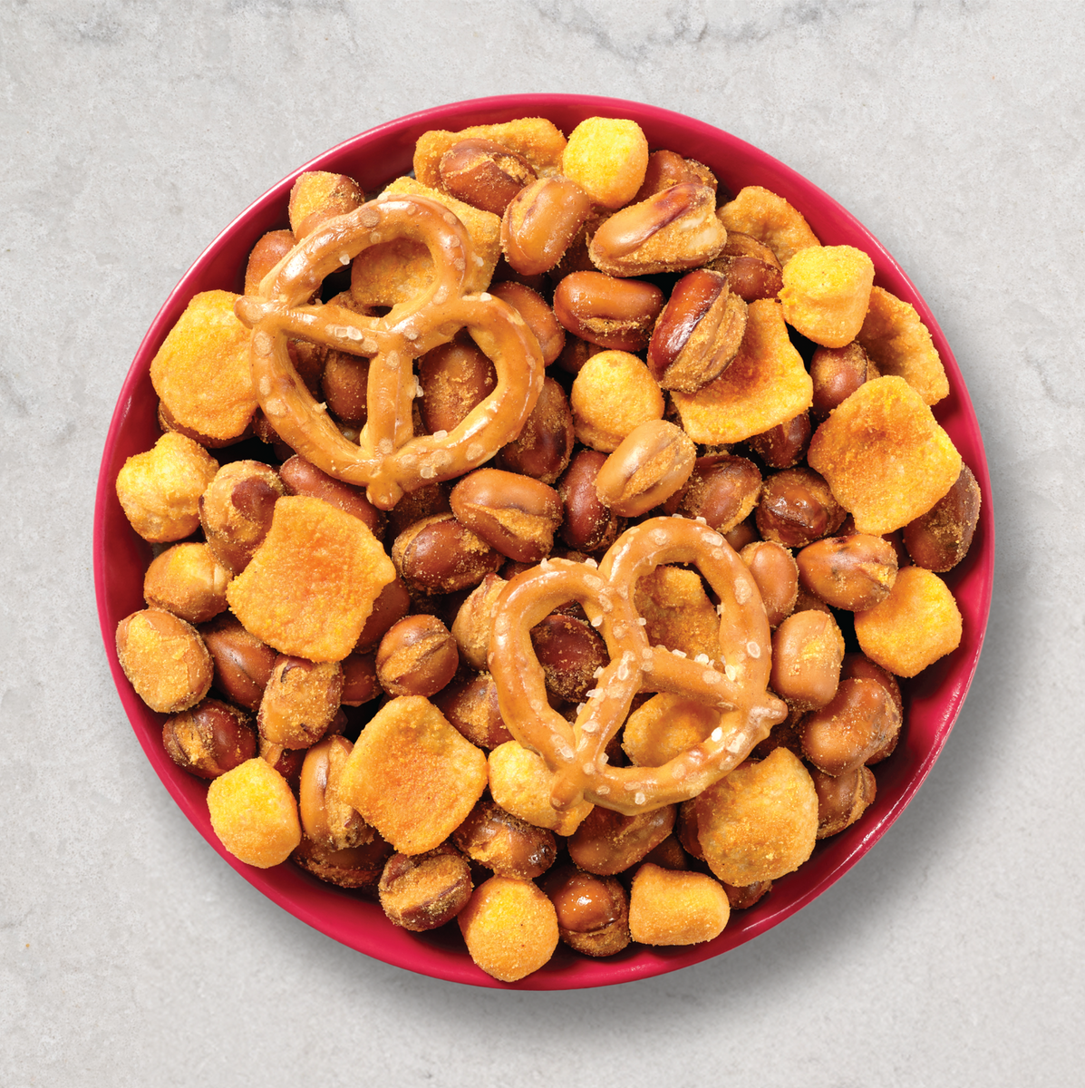 High Protein Cheezy Cheddar Snack Mix | Three Farmers Protein Snack